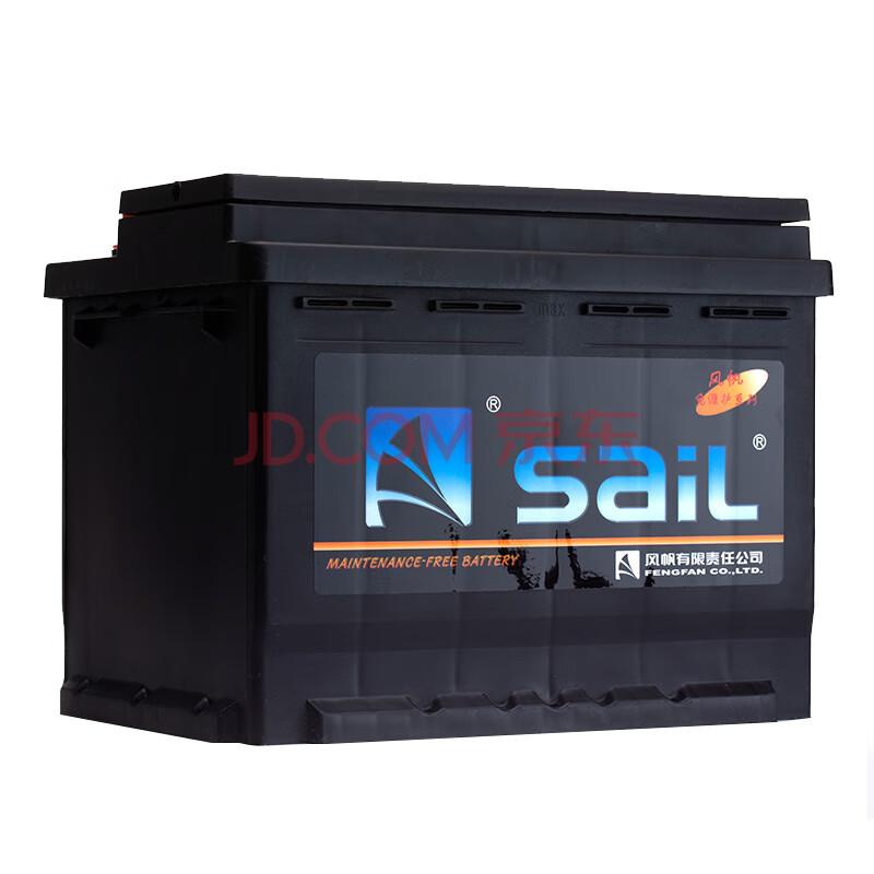 风帆(Sail)汽车电瓶蓄电池6-QW-60/L2-400 12V大众速腾宝来帕萨特朗逸科鲁兹标致307高尔夫6以旧换新上门安装--中国中铁网上商城