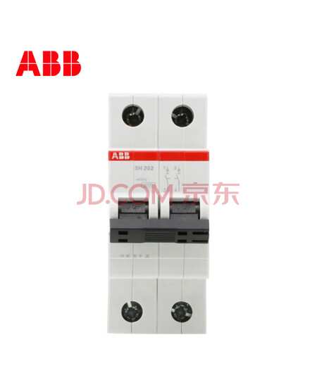 ABB微型断路器 10103993│SH202-C32 脱扣特性C 2P 32A 分断能力6kA ,A