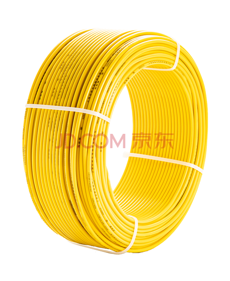 起帆（QIFAN）电缆 RV-450/750-1*16平方国标铜芯多股软线 黄色 1米【11米起售】