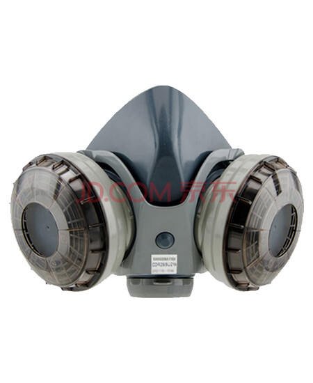 SHIGEMATSU 重松防尘口罩套装CDR28SU2W-KP95带阀塑料头戴式含CU2W滤芯1套