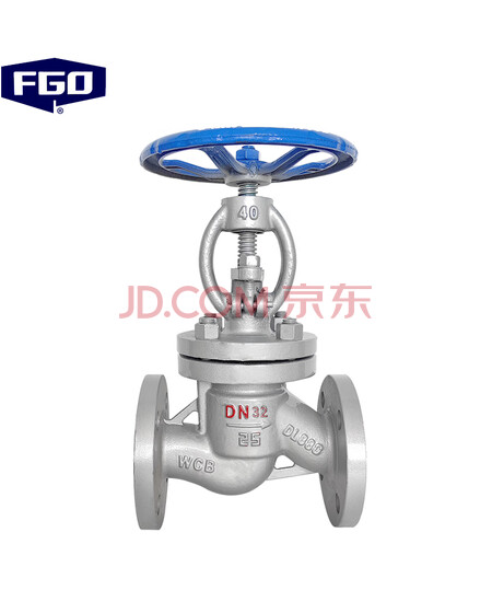 FGO 铸钢法兰截止阀 碳钢硬质合金密封 法兰连接PN25 J41Y-25C DN32
