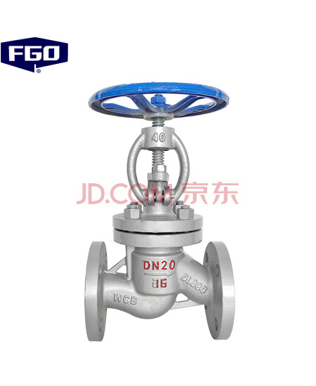 FGO 截止阀 碳钢实惠型耐200℃ PN16 J41H-16C DN20（1个)