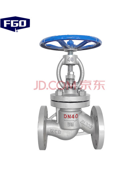 FGO 截止阀 碳钢实惠型耐200℃ PN25 J41H-25C DN40（1个)