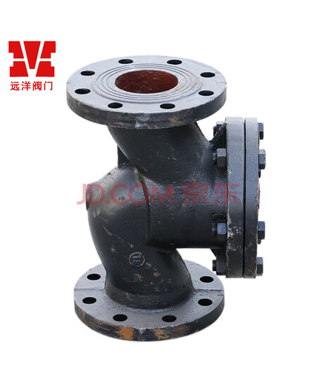 M远洋阀门 铸铁止回阀 H41T-16 DN65升降式