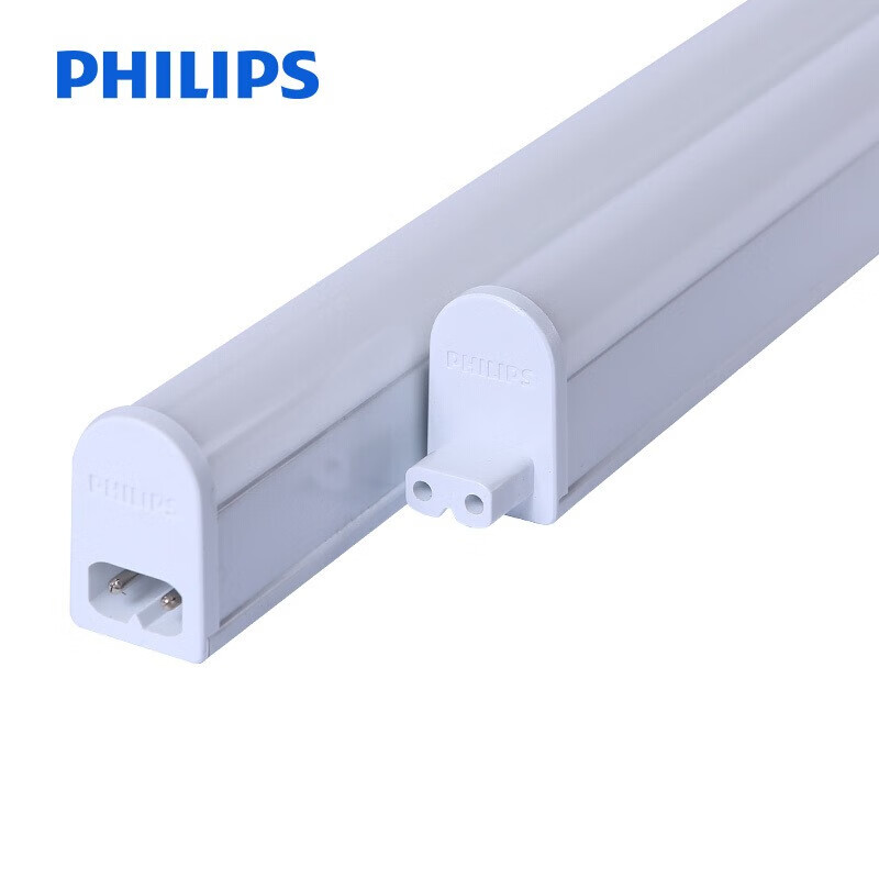 PHILIPS飞利浦明皓系列T5 LED一体化支架灯BN058C 0.6米6.5W冷光6500K不含连接线和电源线 1支-融创集采商城