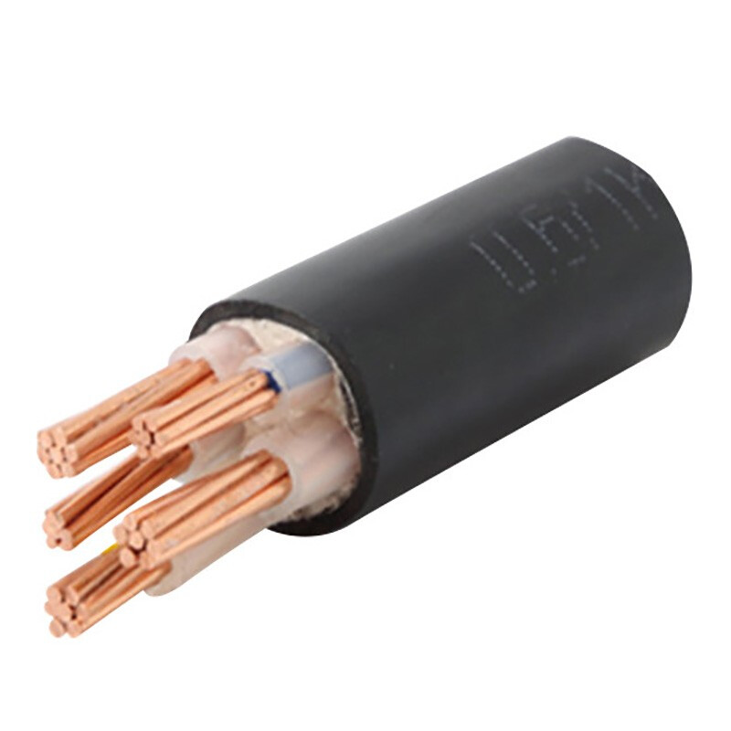湘联 电缆 国标纯铜电线防水电力控制电缆线国标低压铜芯电力电缆 【YJV4*70+1*35平方1米】10米起订不退换-融创集采商城