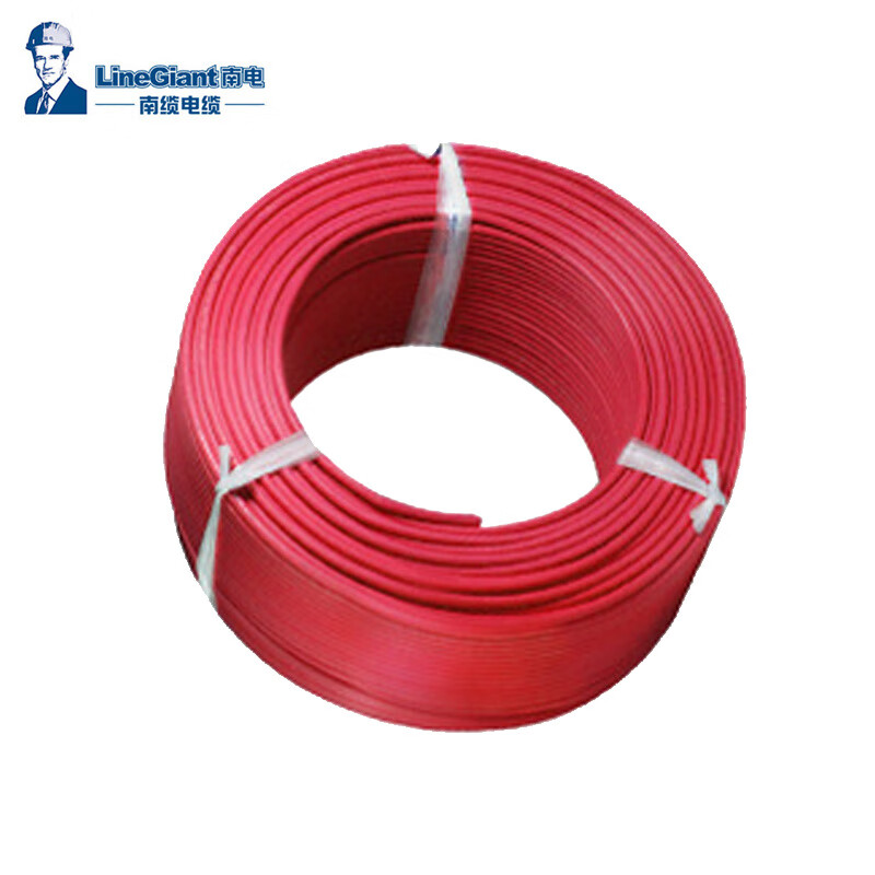 Linegiant 电线电缆 家装多股铜芯软线国标款LGC BVR2.5平方线（100米） 红色款 BVR 450/750V 2.5-融创集采商城