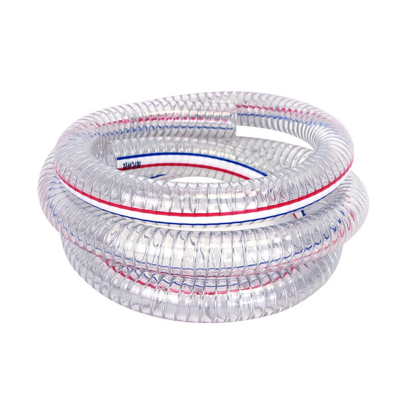 昊锐达 PVC钢丝管透明软管塑料加厚油管耐高温四季柔软真空管 内径16mm壁厚2.5mm/4分10米长-融创集采商城