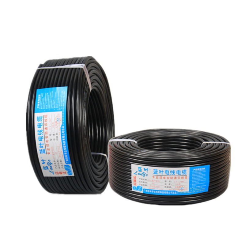 国标RVV2芯2.5平方铜芯电源护套线 电线电缆线 无氧铜线芯 100米/卷 一卷-融创集采商城