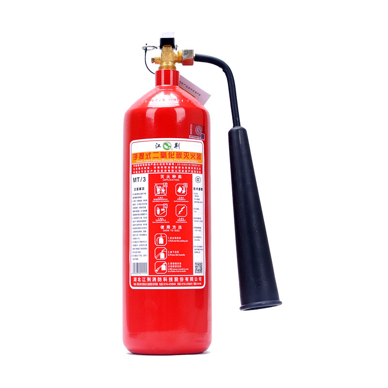 江荆 手提式二氧化碳灭火器3公斤 机房精密仪器灭火器MT/3 消防器材-融创集采商城