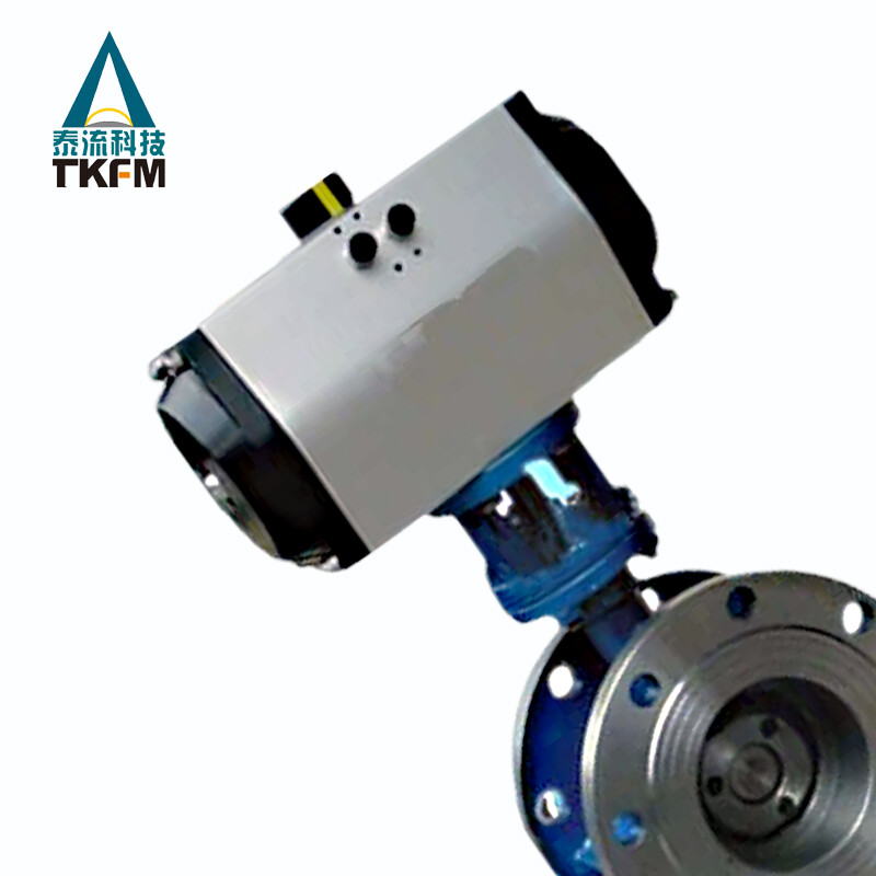泰流科技（TKFM） 气动法兰蝶阀D643H-16c D643H-16c DN300