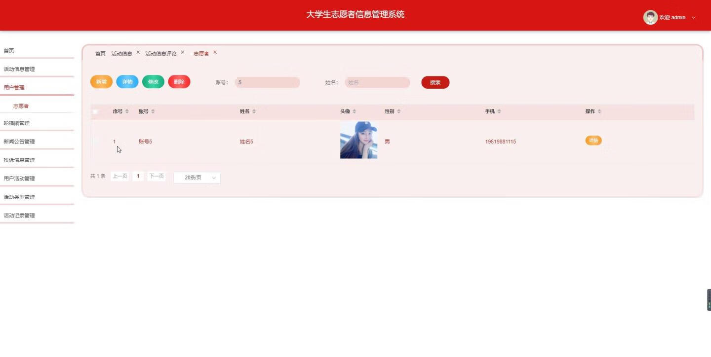 GitHub - GreenHand0001/10497K6UXw: 【Java计算机毕业设计分享】503-[springboot]大学生志愿者信息管理系统，MySQL Java开发 毕业设计 ...