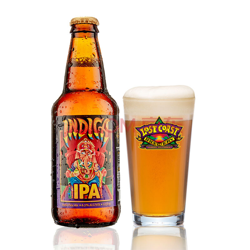 美国进口精酿 迷失海岸 （LOST COAST) 象神IPA啤酒 355ml*6瓶_甄选251