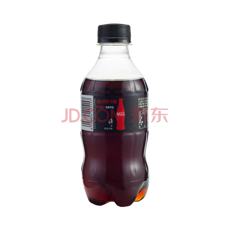 可口可乐 Coca-Cola 零度 Zero 汽水 碳酸饮料 300ml*12瓶 整箱装 可口可乐公司出品 - 福卡商城