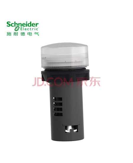 施耐德电气（SCHNEIDER ELECTRIC） LED指示灯 XB2 LED型 白色 安装直径22mm 220VAC XB2BVM1LC ...