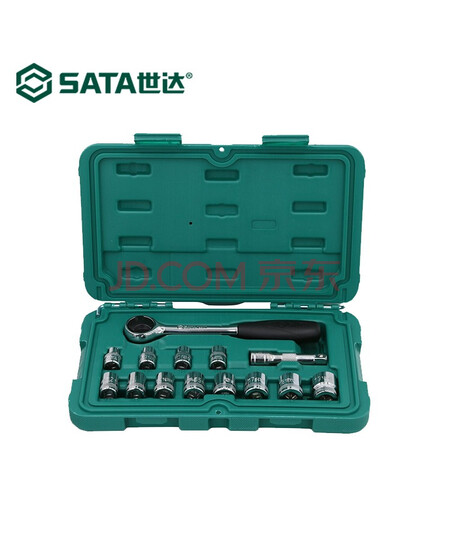 世达（SATA）09523 14件10MM系列套筒组套