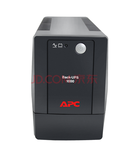 APC施耐德ups不间断电源BP1000CH办公电脑ups电源600W 稳压后备电源家用停电应急备用电源