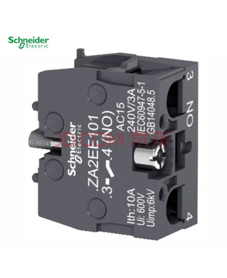施耐德 按钮附件 触点模块 1NO；ZA2EE101