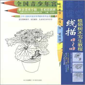 全国青少年宫·少年儿童美术培训专用教材系列丛书：线描植物树木写生教程
