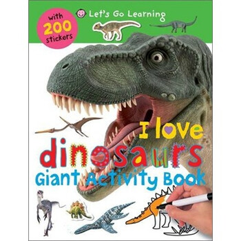 Let's Go Learning Giant Activity: I Love Dinosaurs