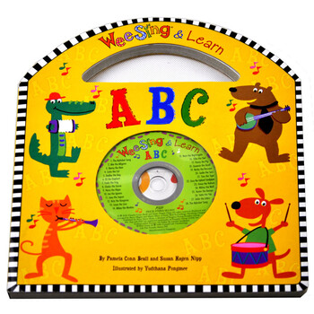 《Wee Sing & Learn ABC (Wee Sing and Learn) Audio CD认识字母 英文原版》(Pamela ...