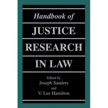 Handbook of Justice Research in Law
