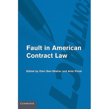 Fault in American Contract Law