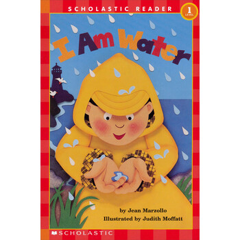 学乐分级读物1级：我是水 1册 英文原版 绘本 I Am Water Scholastic Reader L1 7-9岁 