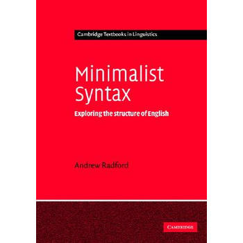 【】Minimalist Syntax: Exploring the