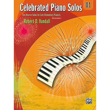 【】Celebrated Piano Solos, Book 1: Ten