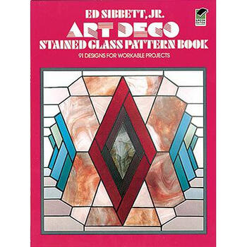 Art Deco Stained Glass Pattern Book
