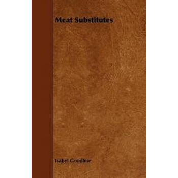 【】Meat Substitutes