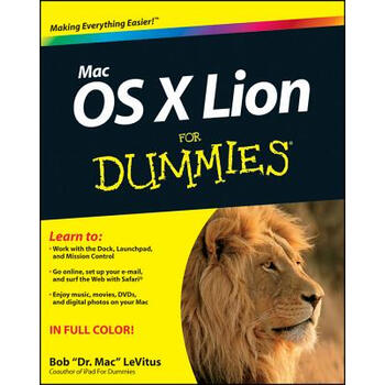 【】Mac Os X Lion For Dummies