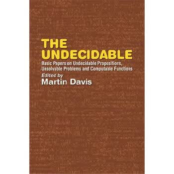 【】The Undecidable: Basic Papers o