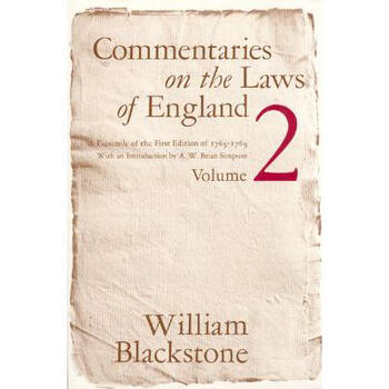 Commentaries on the Laws of England, Volume ...