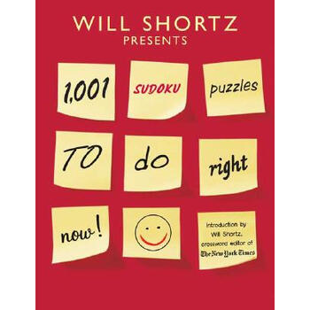 【】Will Shortz Presents 1,001 Sudok