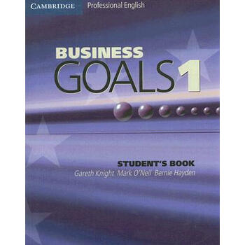 【】Business Goals 1 Student's Book