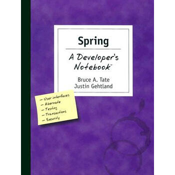 【】Spring a Developer's Notebook