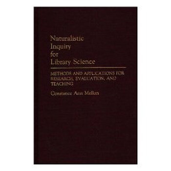 【】Naturalistic Inquiry for Library