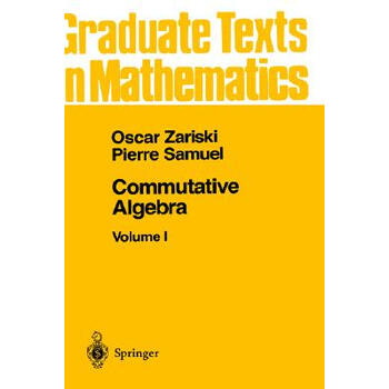 【】Commutative Algebra I