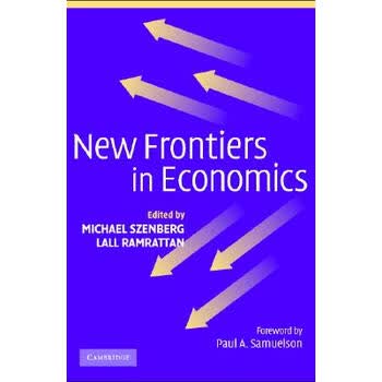 【】New Frontiers in Economics