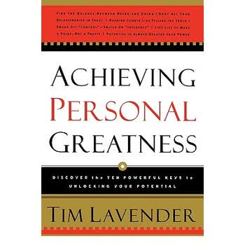 【】Achieving Personal Greatness