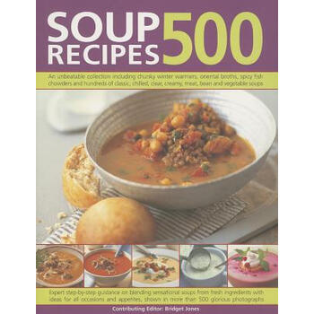 【】500 Soup Recipes: An Unbeatab