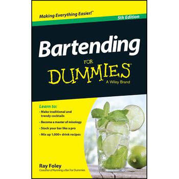 Bartending For Dummies, 5Th Edition [Wiley生活类]