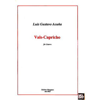 【】Vals-Capricho: Fur Gitarre