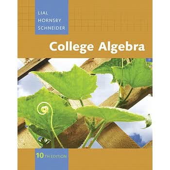 【】College Algebra