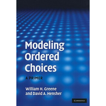 【】Modeling Ordered Choices: A