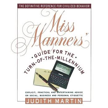 【】Miss Manners' Guide for t