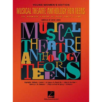 【】Musical Theatre Anthology for Teens,