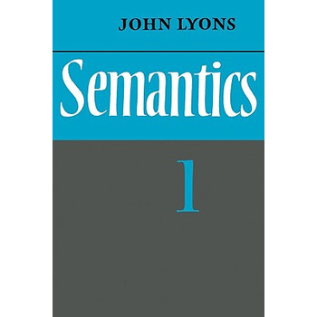 【】Semantics: Volume 1
